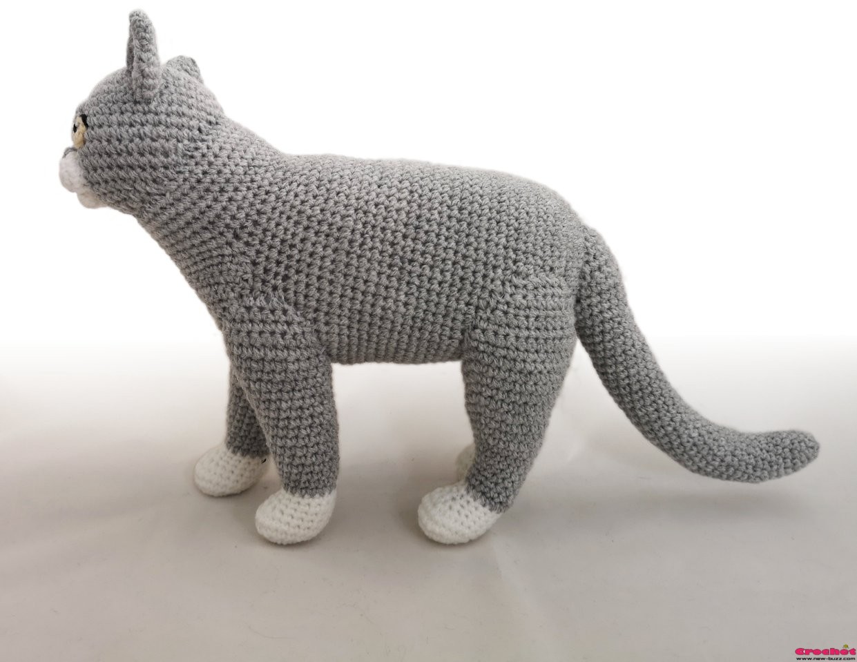 Realistic Cat Crochet Pattern Free Crochet Tutorial